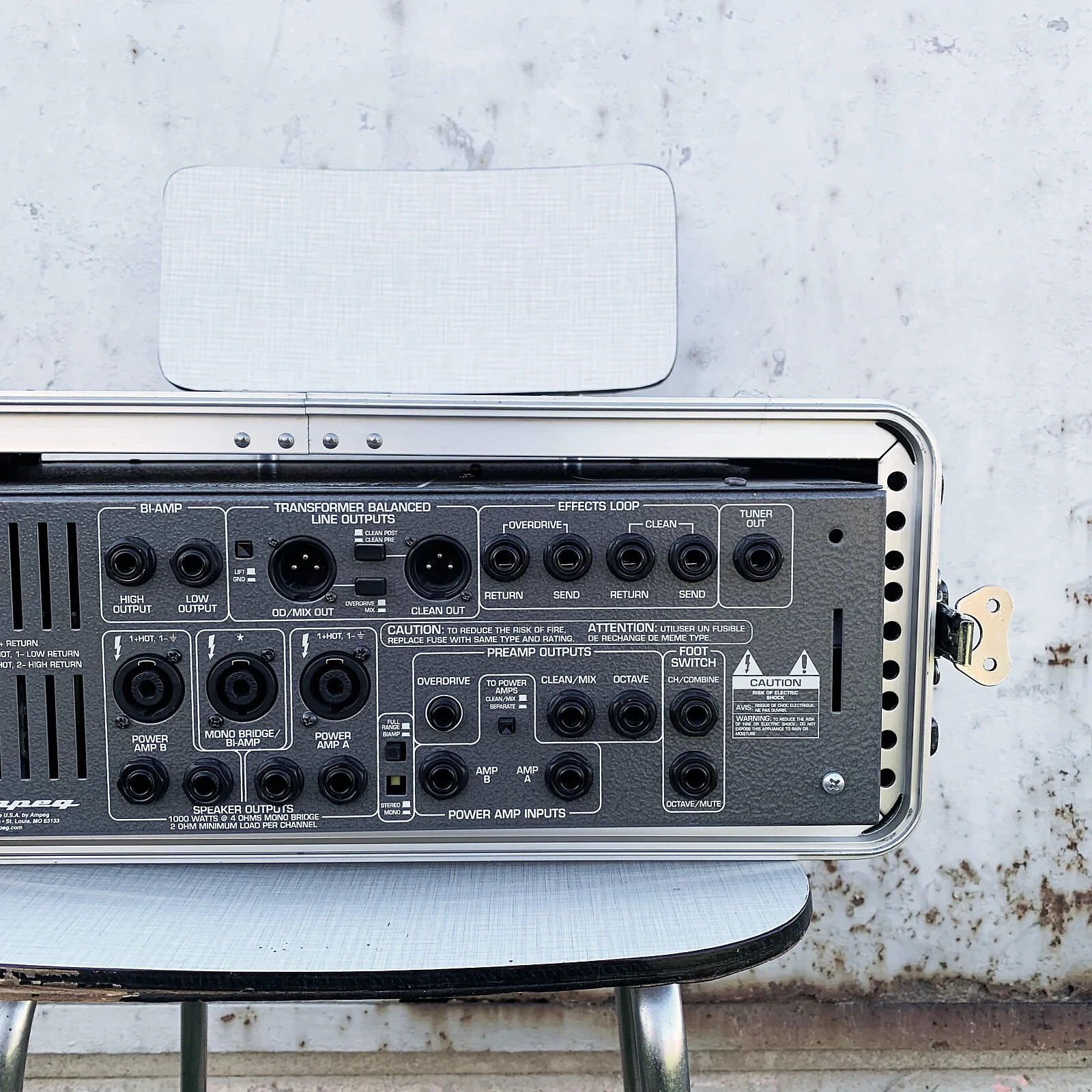 Ampeg SVT 5 Pro two channel bass head + AFP4B Footswitch | eBay UK