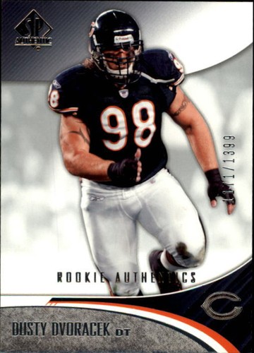 A7893- 2006 SP Authentic #145 Dusty Dvoracek RC /1399 | eBay