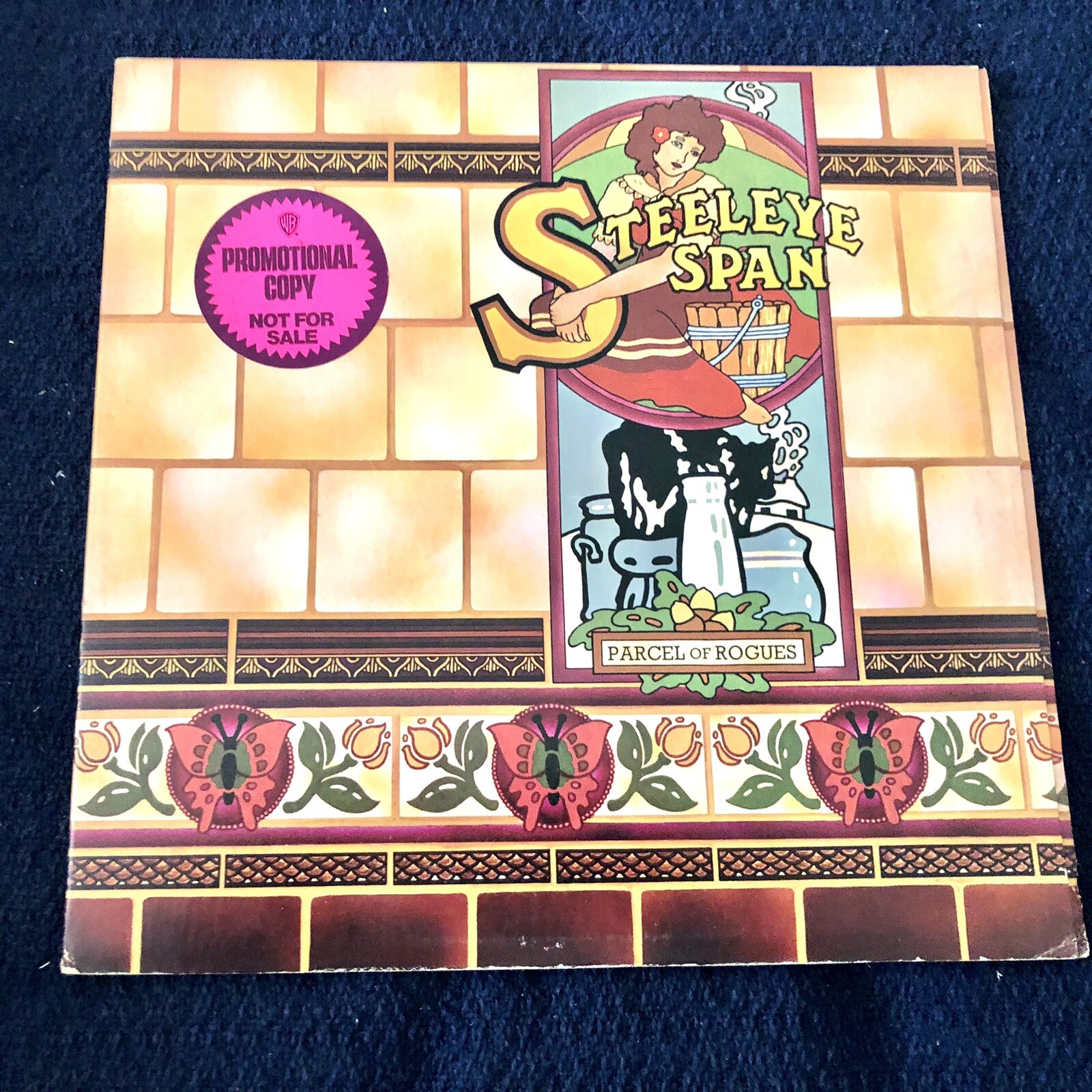 Steeleye Span: Parcel of Rogues (1973) Vinyl LP White Label Promo ...