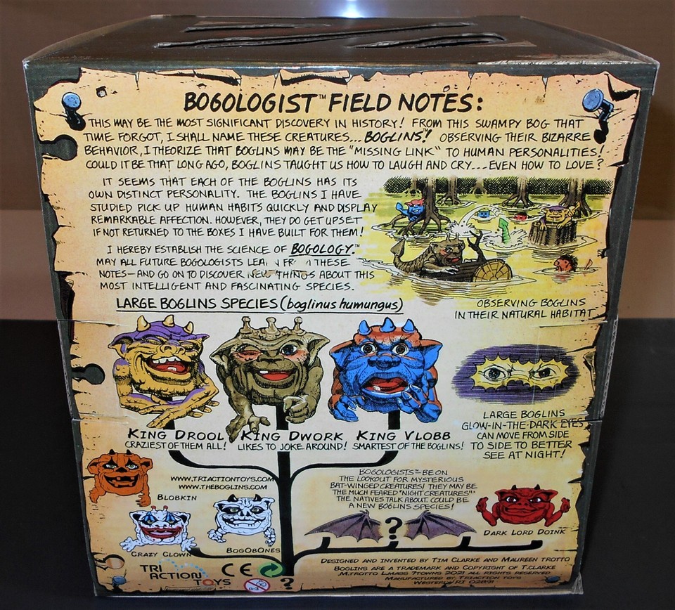 Dark Lord Boglin Blobkin Glow-in-the-Dark Monster Puppet 2021 MISP ...