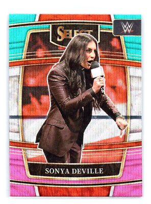 2022 Select WWE Smack Down #68 Sonya Deville Tri Color Concourse - Mint ...