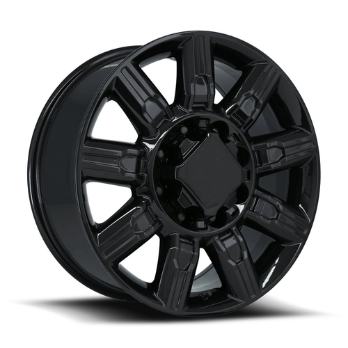 FACTORY REPRODUCTIONS FR 276 GMC AT4 2500 20X8.5 8X180 ET47 Gloss Blk ...