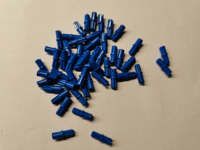 LEGO Technic 50 Pins 2er Kreuz und glatt blau 4206482 online kaufen | eBay
