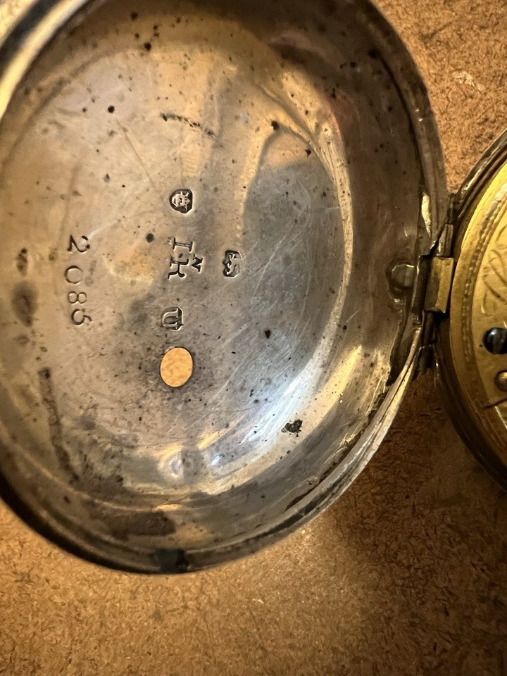 "Issac Reed & Son," Watch Makers Antigue Pocket Watch - H Harvey London ...