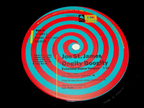 Jon St. James "Oogity Boogity" Dance&Instrumental,1984 Synth-Pop,12 ...