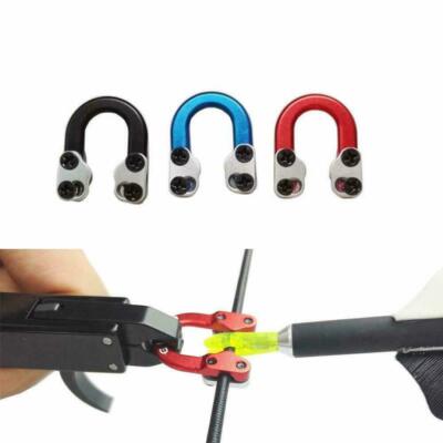 Archery D Loop Release Compound Bow String Metal U Rope Ring Nock For ...
