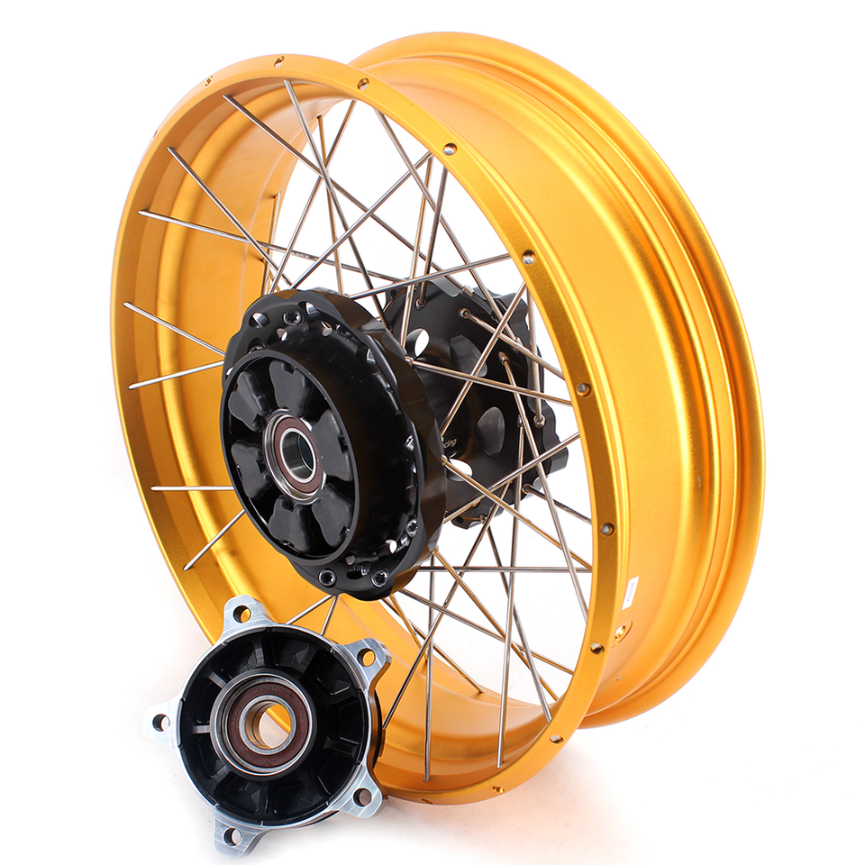 VMX 19in./17in. Tubeless Spoke Wheels Fit For BMW F750GS 2019-2024 Gold ...