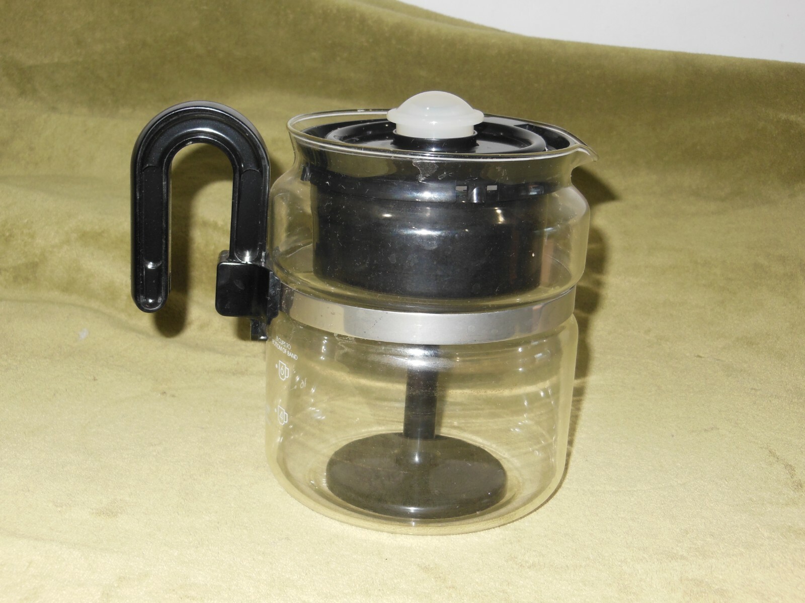 Schott Duran 4-6 Cup Coffee Pot Percolator Micro-Perk/ made in Germany ...
