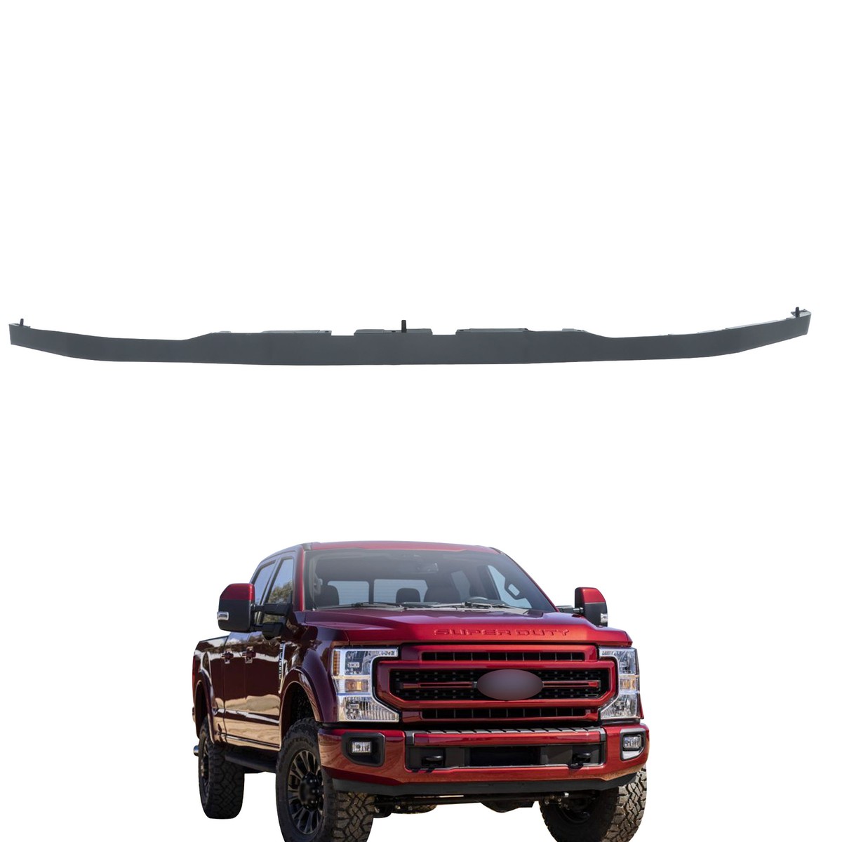 Ford F250 Front Valance S SONLEE Front Bumper Valance Panel Deflector ...