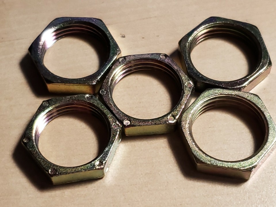 5-PACK DILLON 1" DIE LOCKING RING RELOADING DIE LOCK RINGS/NUTS LEE ...