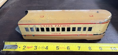 Vintage Marx Tan Union Pacific Coach Model Train Car | eBay