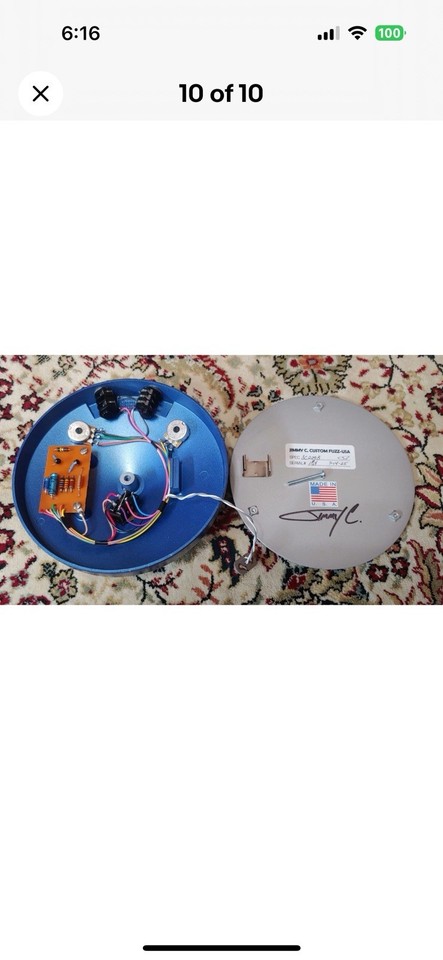 Jimmy C. Fuzz face Majik Boy fuzz pedal | eBay