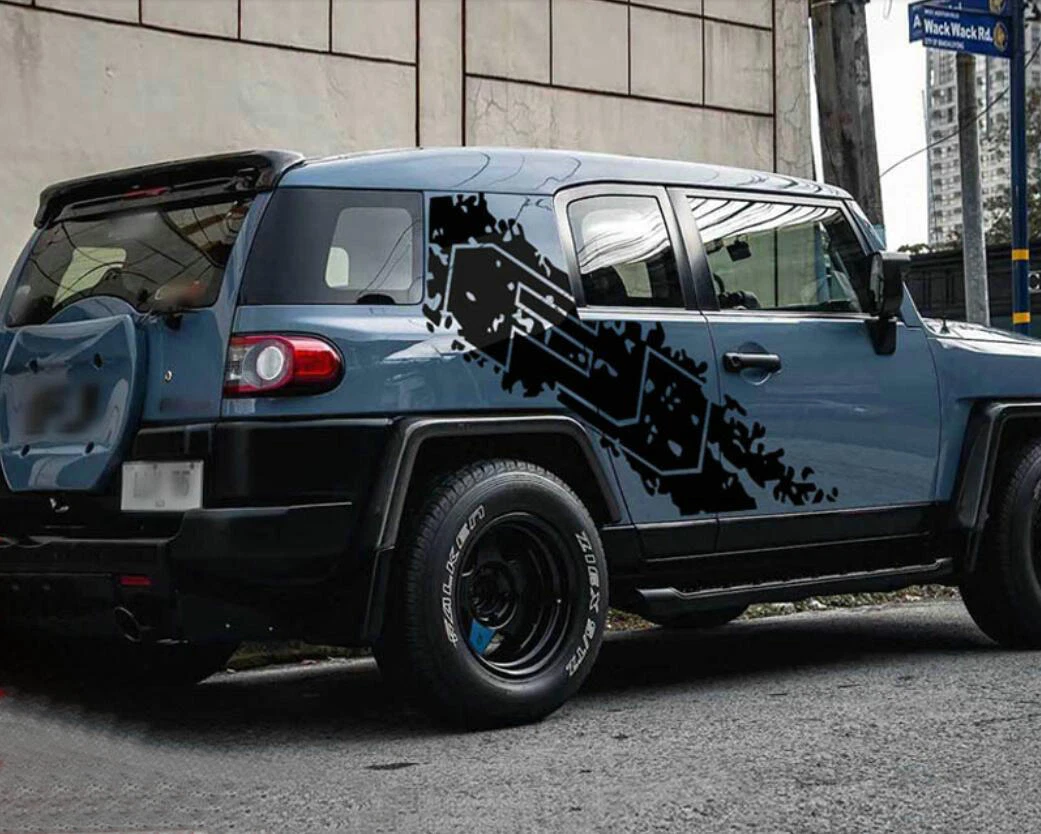 Car Side Stickers Kit For TOYOTA FJ CRUISER 2007-2019 Car Side Stickers Kit For TOYOTA FJ CRUISER 2007-2019