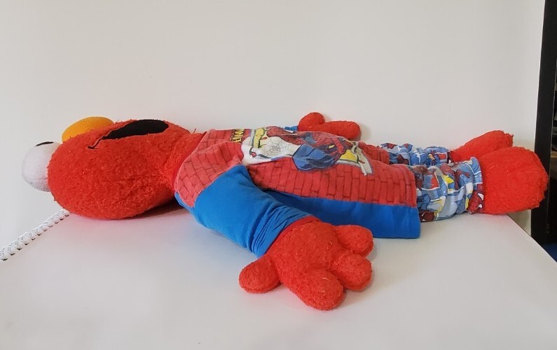 Elmo Vintage 90s Sesame Street Plush Toy Stuffed Animal Large 29 inches ...
