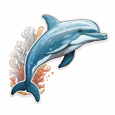 Autoaufkleber Sticker Niedlicher Delfin Aufkleber | eBay.de