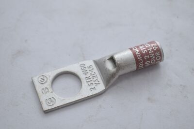 NEW BURNDY YA2CL6BOX 518242 1H LUG STND BRL #2 STR 1/2'' STUD W/INSP ...