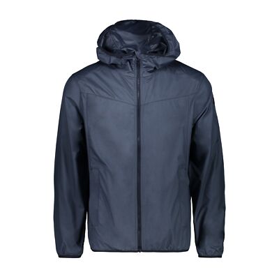 CMP Functional Jacket Man Jacket Fix Hood Dark Blue Windproof Lightweight Nylon | eBay UK