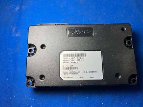 2010-2016 FORD TAURUS COMMUNICATION SYNC CONTROL MODULE AR3T-14D212-AE ...