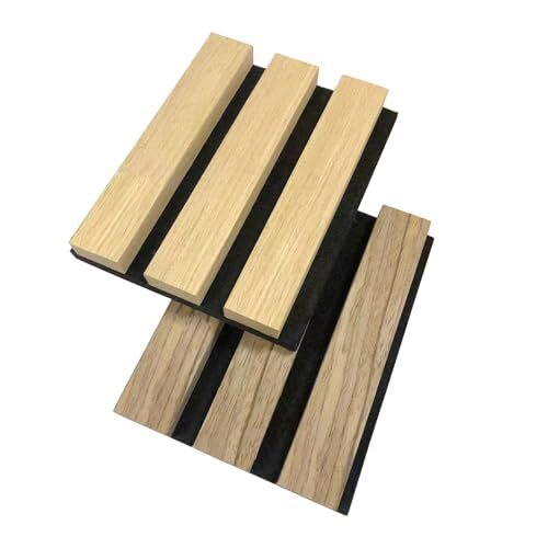 【Sample】 Acoustic Wood Wall Panels with 3-Sided Edging Wood Veneer ...