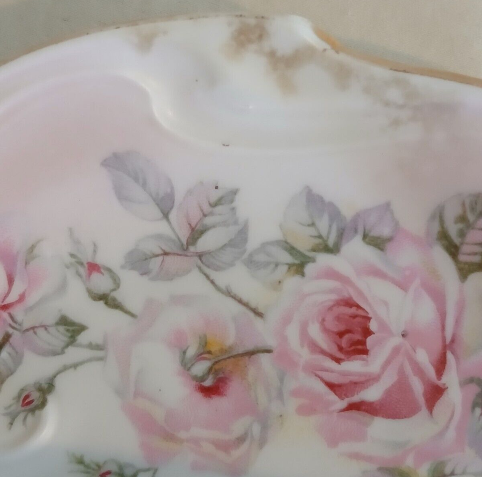 IPF Germany 1903-1930 Hand Painted Porcelain Dish With Handle 5.77"x5 ...