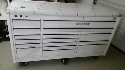 Matco 4S White with Stainless Steel top + kickplate | eBay