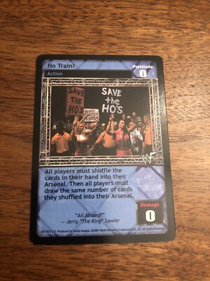 WWE: Ho Train! card type Actions Raw Deal Wrestling WWF | eBay