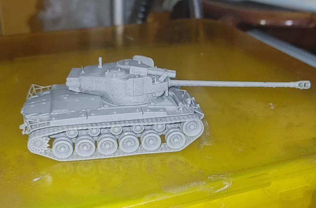 3d Printing 1/72 Military Model Kit US T26E1 M26 Super Pershing Heavy ...