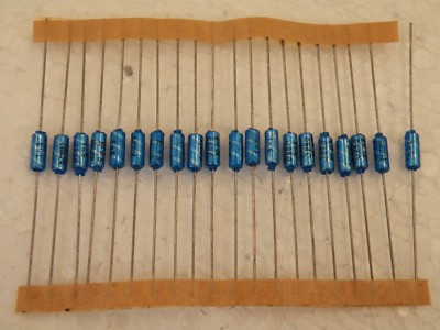 10 Pc Philips Axial Polystyrene Capacitors 1500pF = 1.5nf 250v 5% Hi Q ...