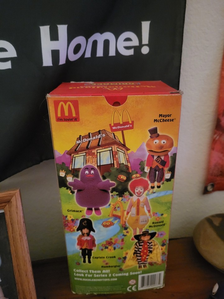 RARE 1982 McDonald's Grimace plush | eBay