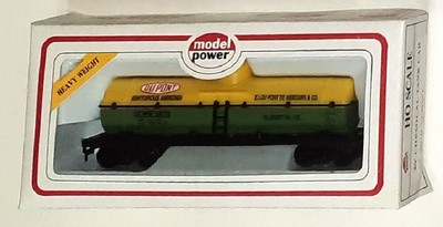 Model Power HO Scale 40' Single Dome Chemical Tank Car Dupont - NOS | eBay