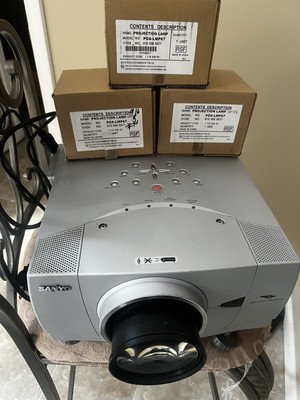 Sanyo PLX-XP51L Pro Xtrax Multiverse Projector w/PJ-Net Organizer and 3 ...