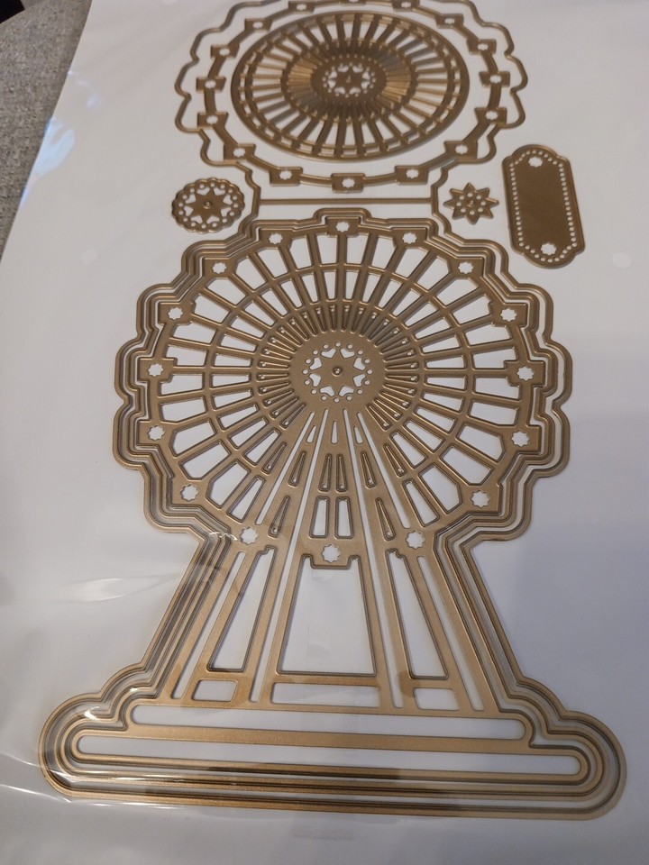 Anna Griffin Ferris Wheel EASEL CARD DIES NEW | eBay