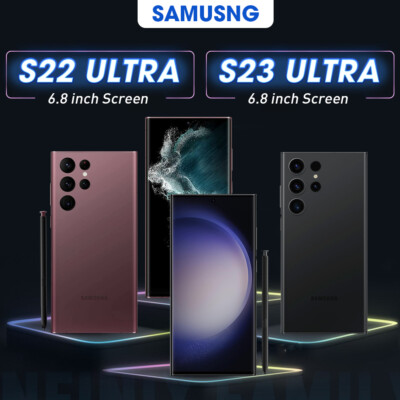 NEW UNLOCKED SAMSUNG GALAXY S22 ULTRA 5G/ S23 ULTRA 5G ALL COLORS ...