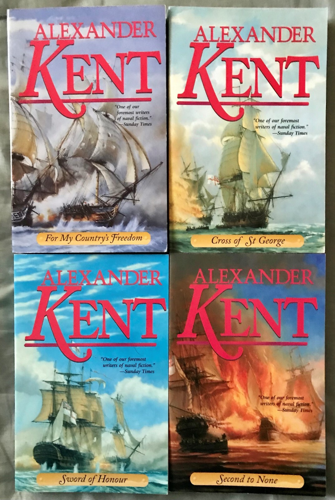 Lot of 4 Bolitho Novels 21-24 * Alexander Kent * McBooks Press * TPB ...