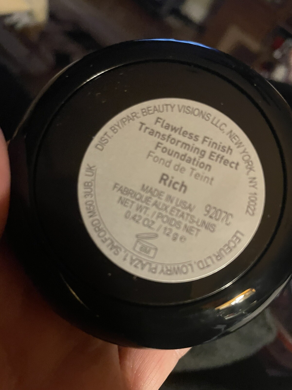 Mally Flawless Finish Transforming Effect Foundation Mirror Compact NIB ...