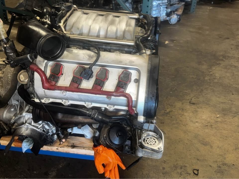 Engine ID BFM 2003 2004 2005 2006 AUDI A8 4.2L Gasoline Motor 8 ...