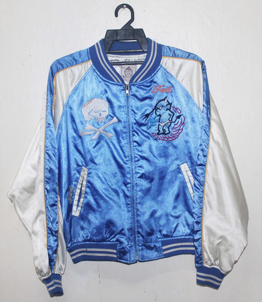 SUKAJAN TED COMPANY TEDMAN DEVIL AIR FORCE EMBROIDERY JAPAN SOUVENIR ...