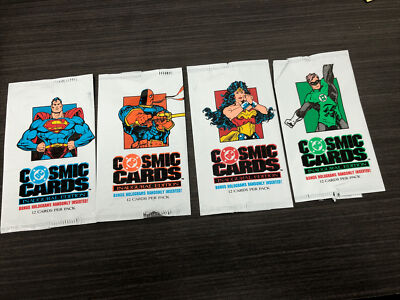 DC COSMIC CARDS INAUGURAL EDITION 1991 IMPEL COMPLETE CARD SET OF 180 ...