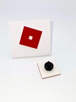 Roblox Square Logo 3D Print Pin Badge UK | Offer of the day