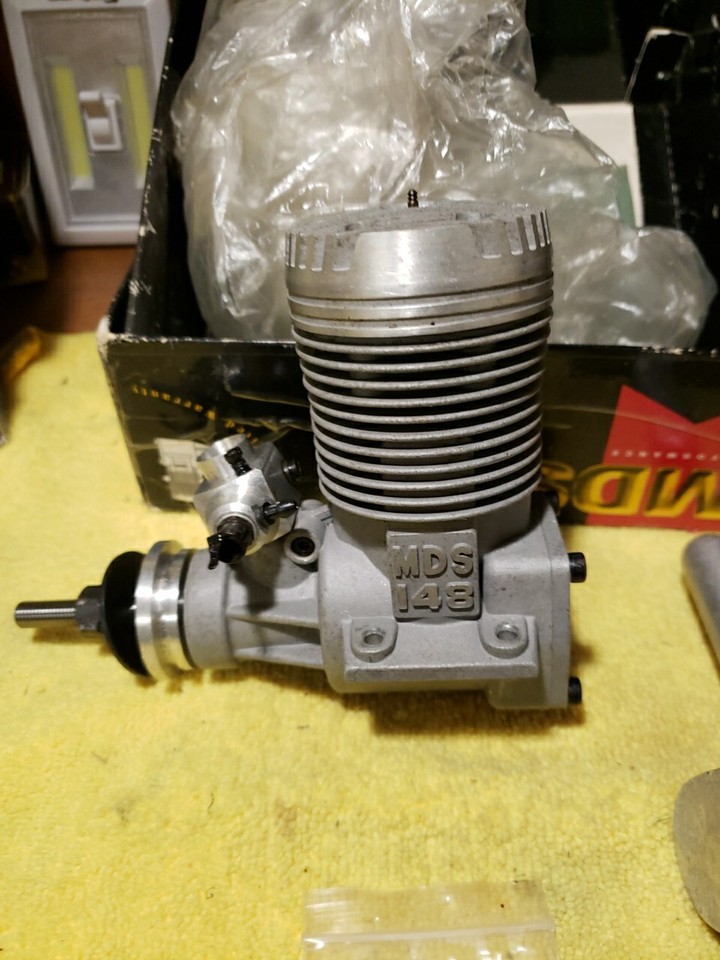 MDS Engine - MDS 148 RC Motor With Pitts Muffler - N24 | eBay