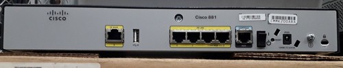 Cisco 881 4-Port Wireless N Router (C881-K9) | eBay