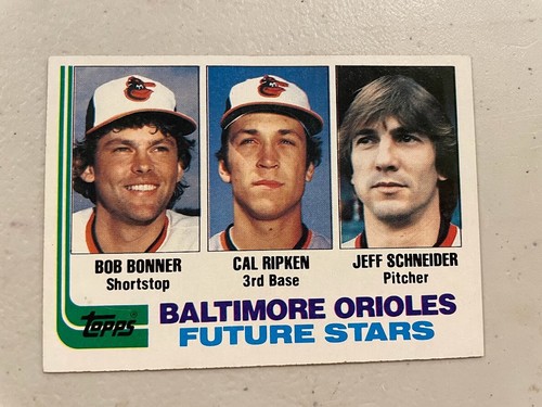 Cal Ripken 1982 Topps Baltimore Orioles Future Stars Baseball Card #21 ...