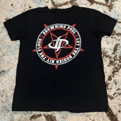 Trend Vtg Drowning Pool Band Music Black Size S To 5XL Shirt | eBay