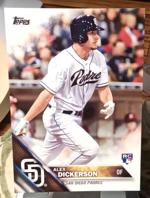 2016 Topps Rookie Baseball Card of Alex Dickerson #281 (NM) Free ...