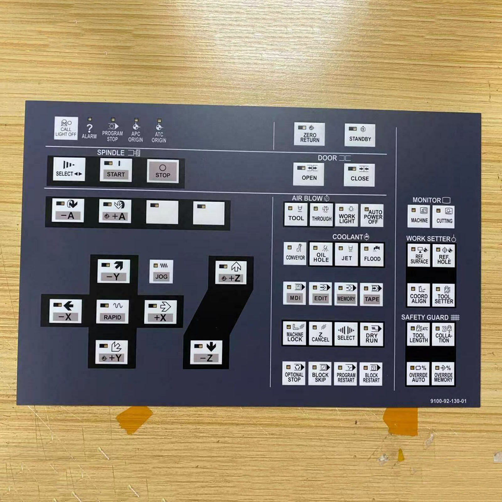 1PCS New For FANUC 9100-92-130-01 Membrane Keypad Free Shipping | eBay