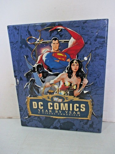 DC*75 DC COMICS YEAR BY YEAR A Visual Chronicle Book In Case 2010 ...