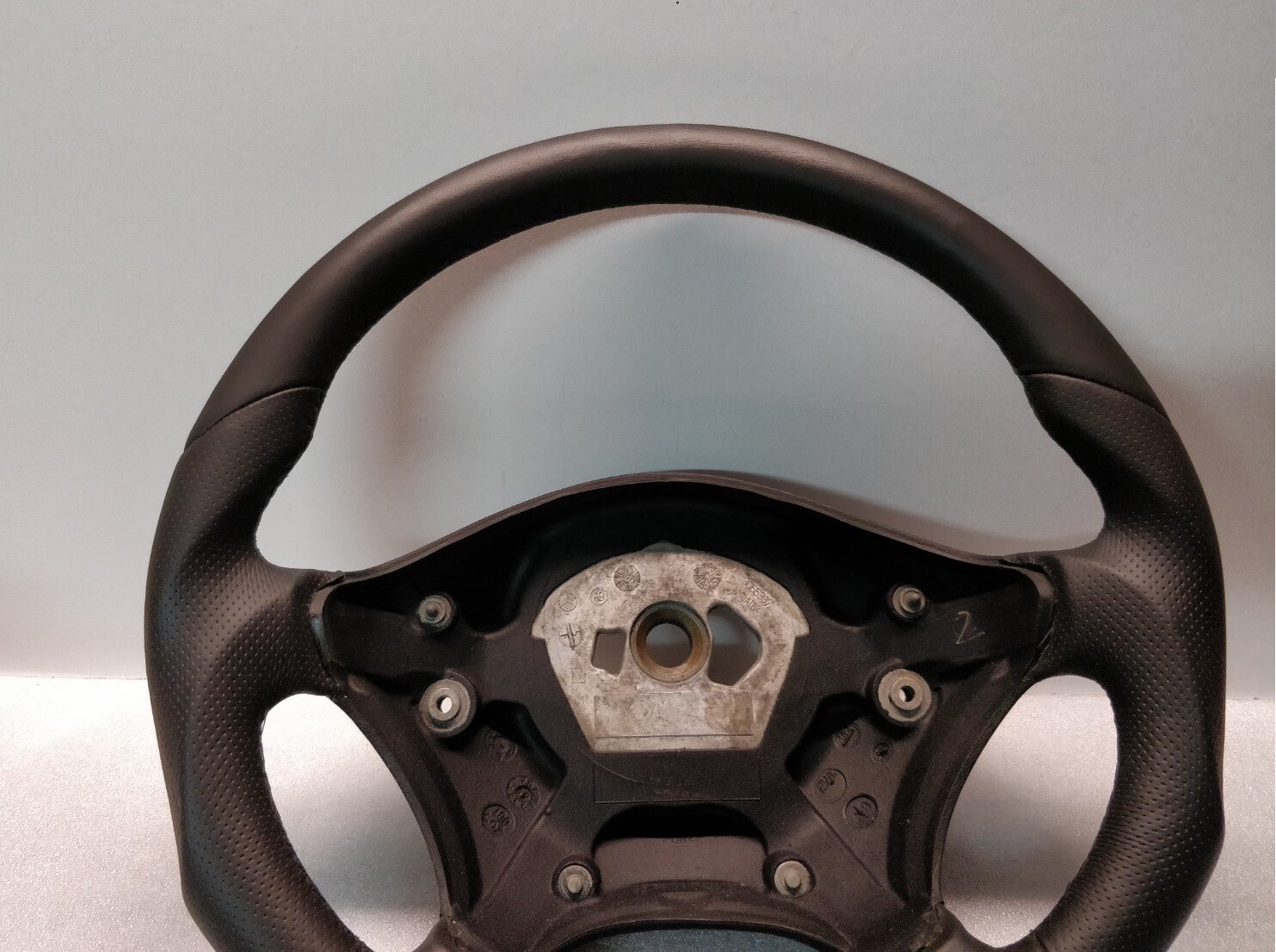 MERCEDES SPRINTER STEERING WHEEL LEATHER SPORT CUSTOM VW Crafter R401 ...