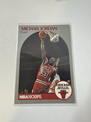 ***SUPER RARE*** 1990 NBA Hoops #65 Michael Jordan Misprint & Error ...