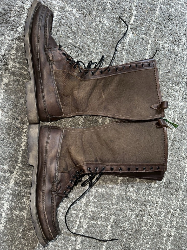 New Never Worn Men’s 9 1/2 Size Russell Moccasin 17” Snake Boots ...