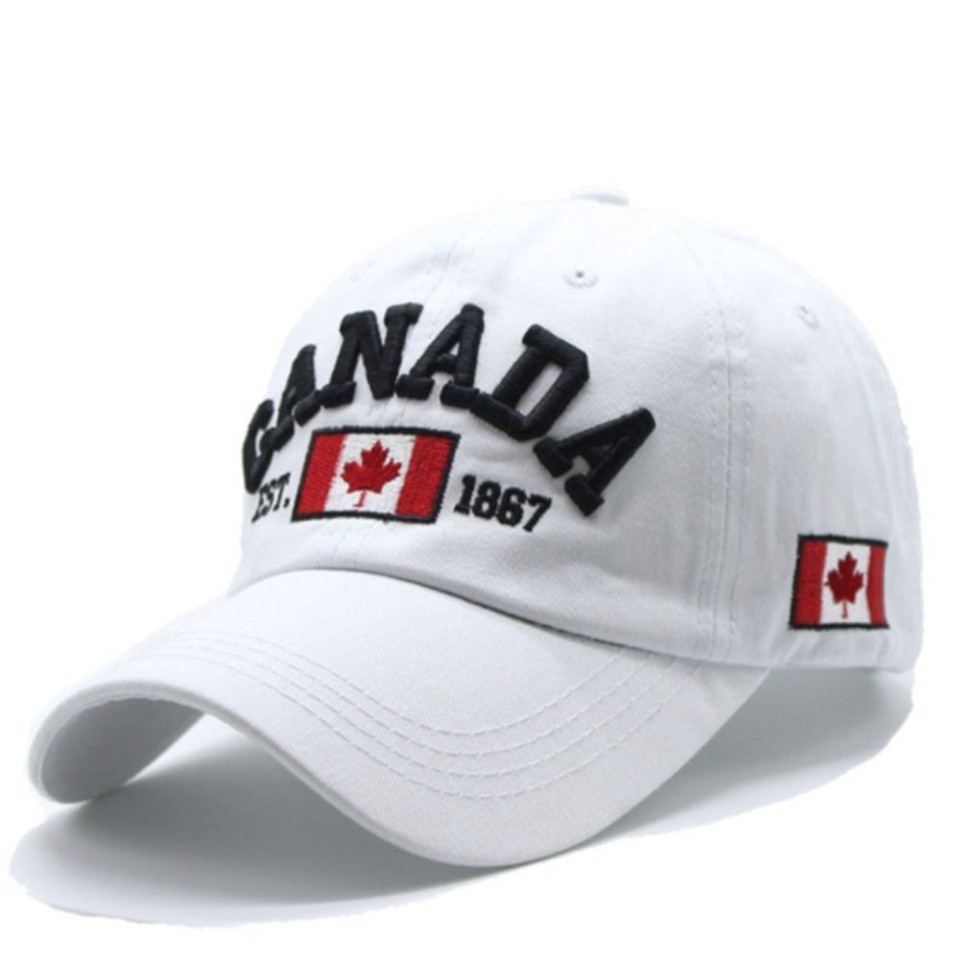 I Love Canada Baseball Cap Embroidery Dad Hat Adjustable Casual Hats | eBay